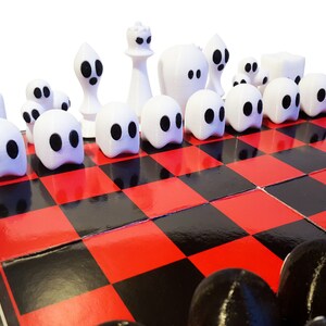 Cute Ghost Chess Pieces - Etsy