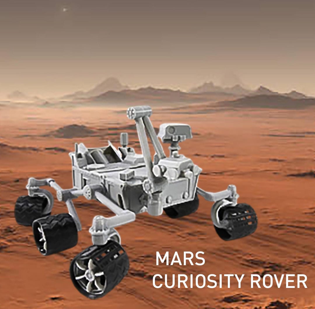 Curiosity Rover DIY Model Kit - Etsy