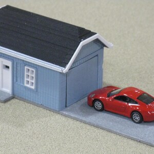 HO/N Scale Bungalow House for Train Set/dioramas/sets (n-scale) - Etsy