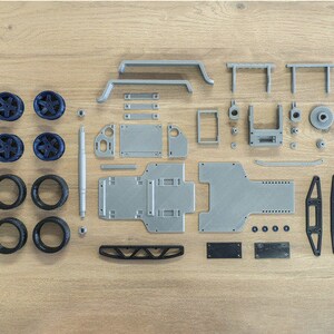1:10 Scale RC Touring Chassis DIY Build Kit - Etsy
