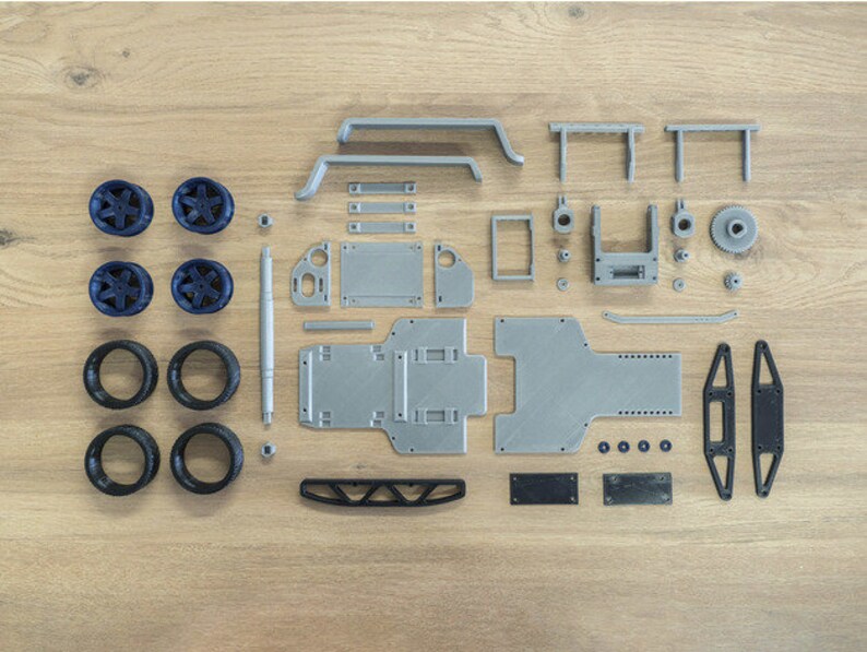 1:10 Scale RC Touring Chassis DIY Build Kit - Etsy