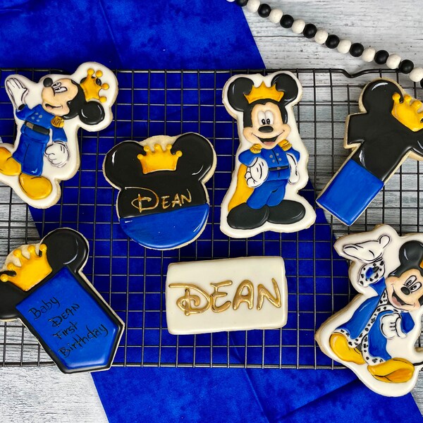 Mickey Mouse Cookies - Etsy