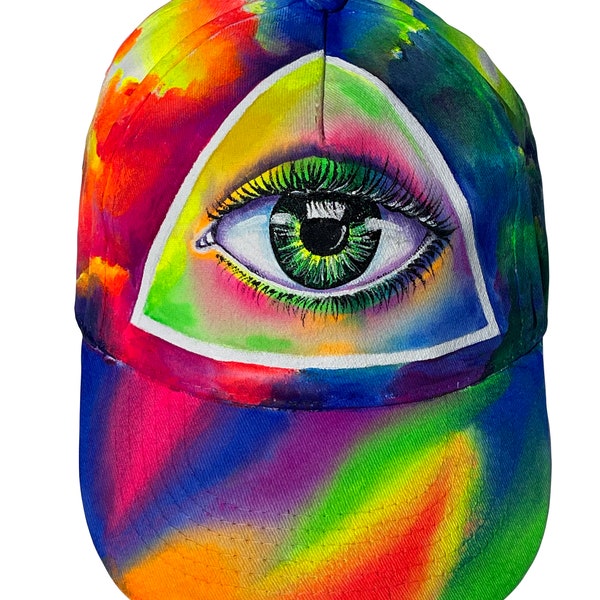 Handpainted Baseball Cap - Etsy