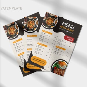Price List Template | Small Business Pricing Editable in Canva ...