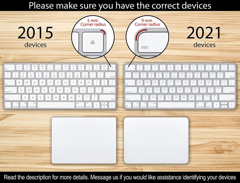 Magic Tray for Logitech MX Keys Mini and Apple Magic Trackpad | Etsy