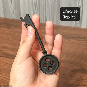 Coraline Button Key — Life-size Replica - Etsy