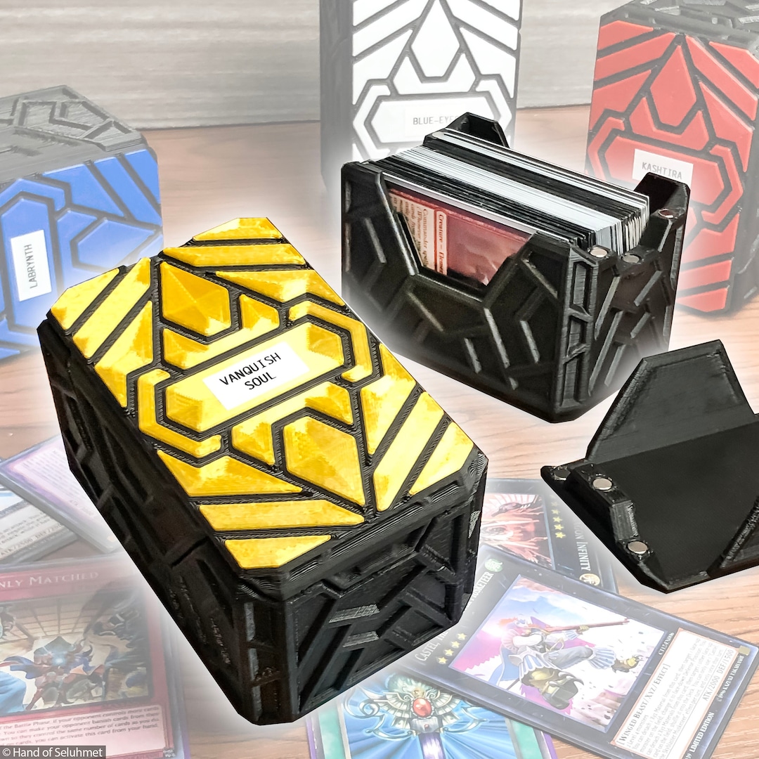 Deck Armor (100+ Cards) — Rugged Deck Box for Card Games - Etsy