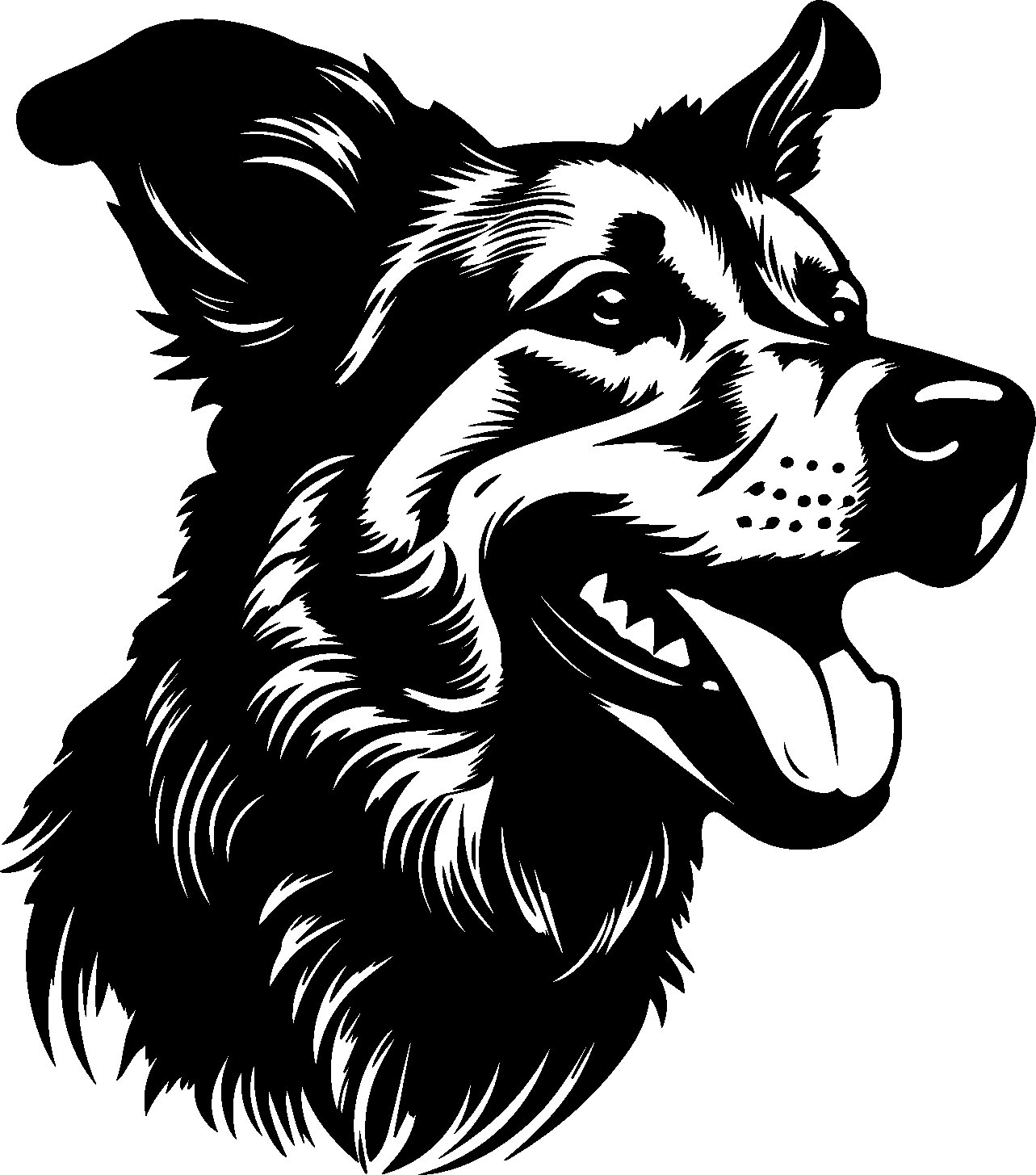 Adorable Dog SVG, Cute Puppy SVG, Sweet Canine Clipart, Cutting File ...