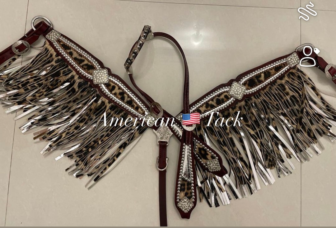 Western Bling Tack Set of Headstall and Breast Collar - Etsy