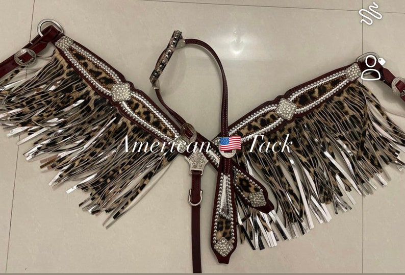 Western Bling Tack Set of Headstall and Breast Collar - Etsy