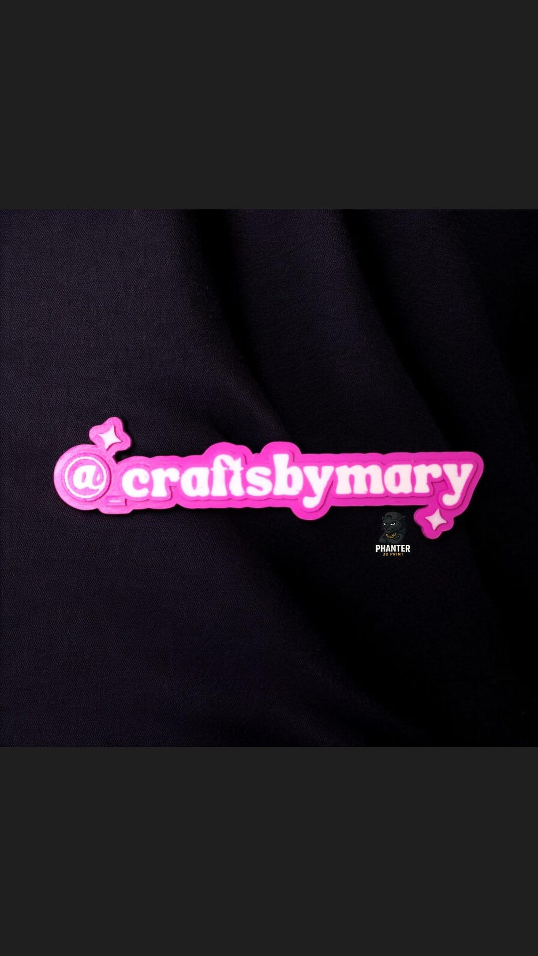 Custom 3D Printed Watermark Sign: Photography Prop, PLA Material - Etsy