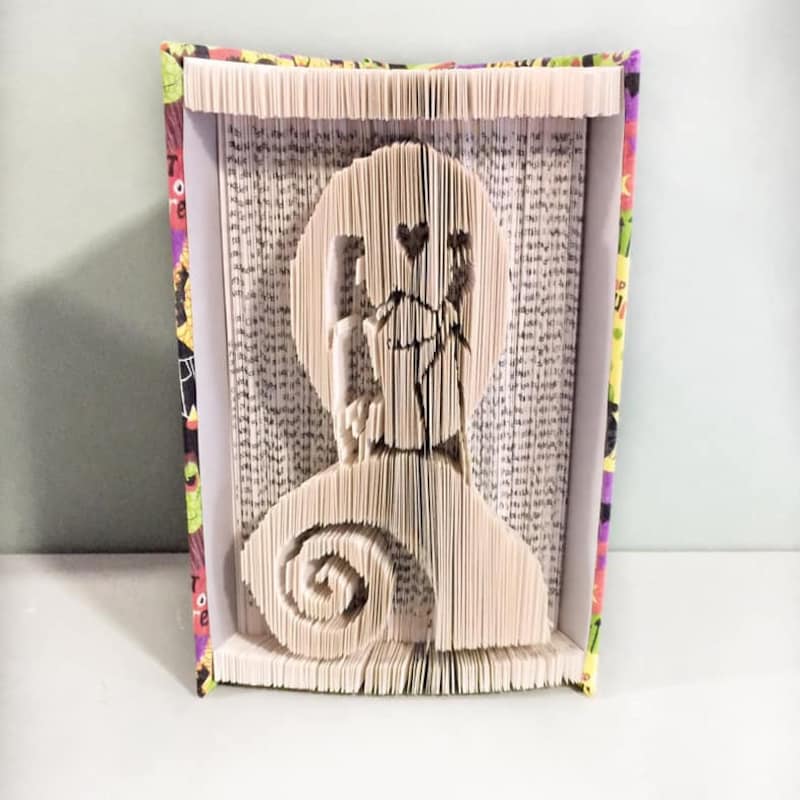 Jack Skellington Book Art - Etsy