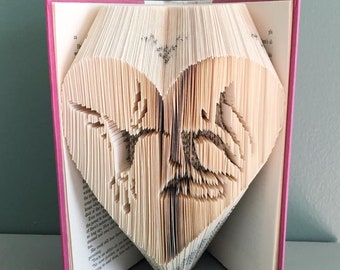 Custom Folded Book Art Personalized Gift Unique Gifts Book - Etsy
