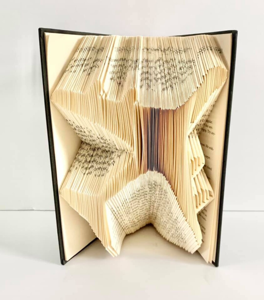 Airplane Folded Book Art - Personalized Gift - Airplane Lover Gift ...