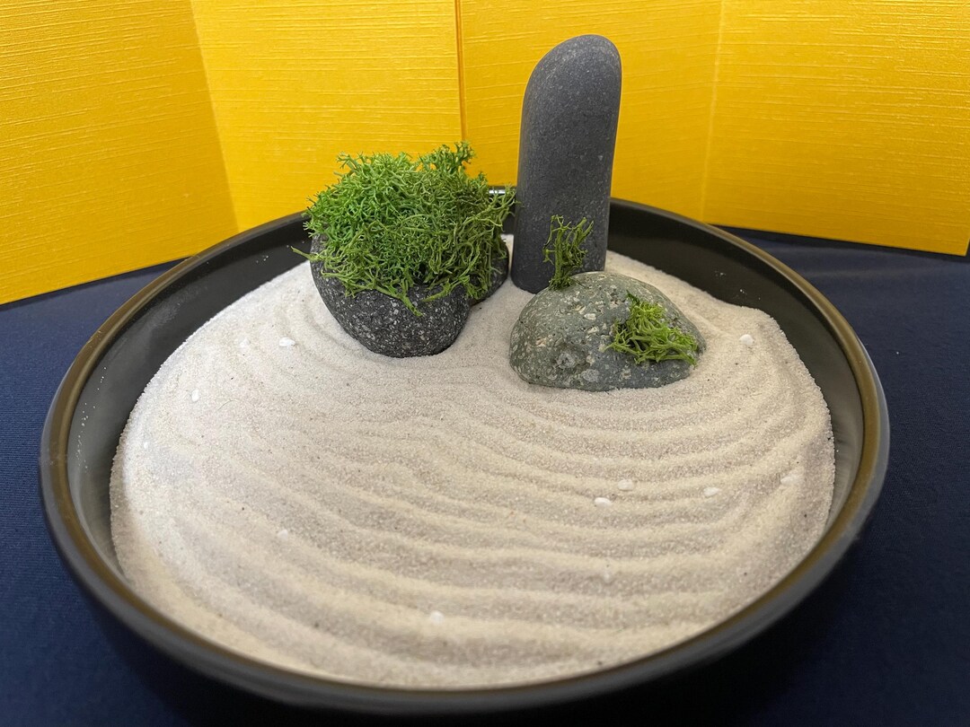 RIKUKAZE (land Breeze) - Japanese Zen Garden Image - Etsy