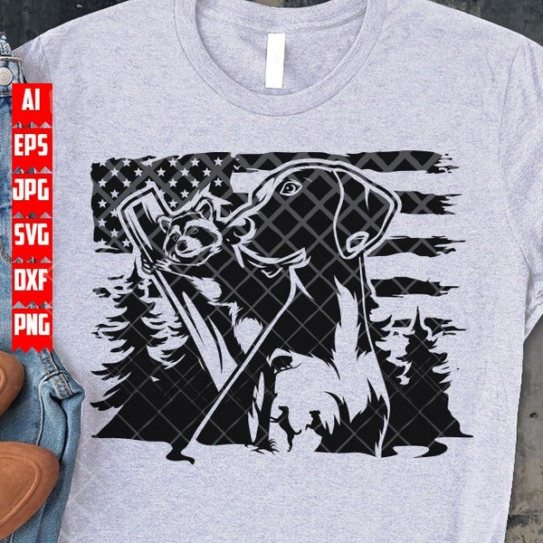 Coon Hunting Svg - Etsy