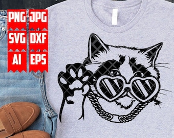 7 Cat SVG | 7th Birthday SVG | Cat SVG | Digital Download | Svg - Etsy ...