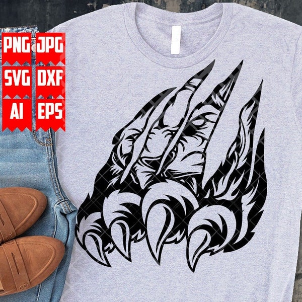 Lion Claw Scratch Png - Etsy