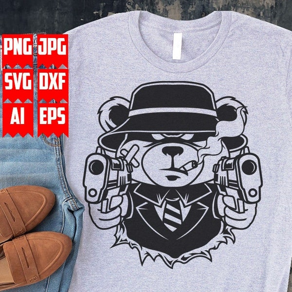 Gangster Svg - Etsy