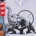 Elephant Scene Svg | Elephant Png | Jungle Animal Svg | Elephant ...