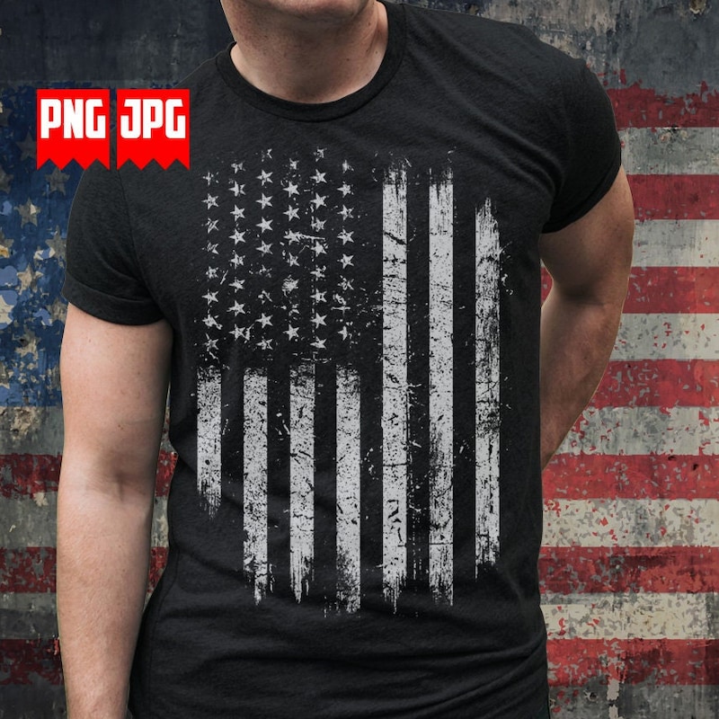 Distressed Flag Svg - Etsy