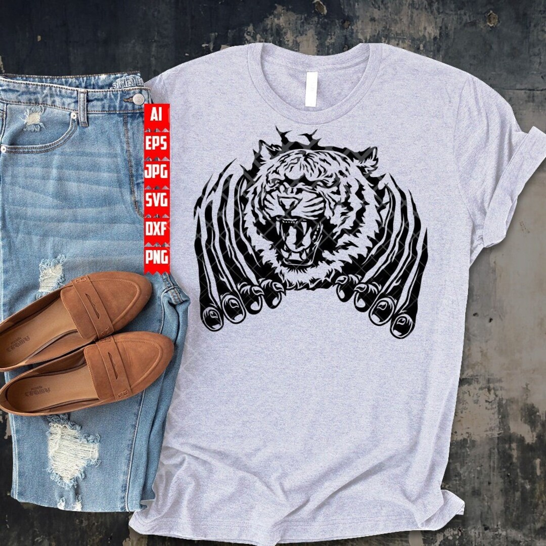 Scratch Claw Tiger Svg | Animal Claws Clipart | Wild Beast Cutfile ...