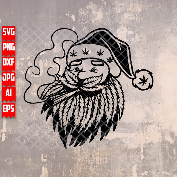 Cannabis Santa Claus - Etsy