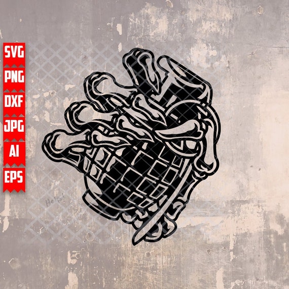 Bomb Svg Hand Held Grenade Clipart Military Weapon Stencil - Etsy