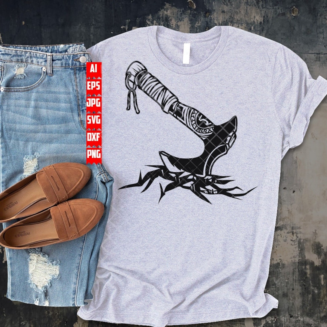 Viking Axe Svg Warrior Weapon Clipart Ancient Fighter Tool Clipart ...