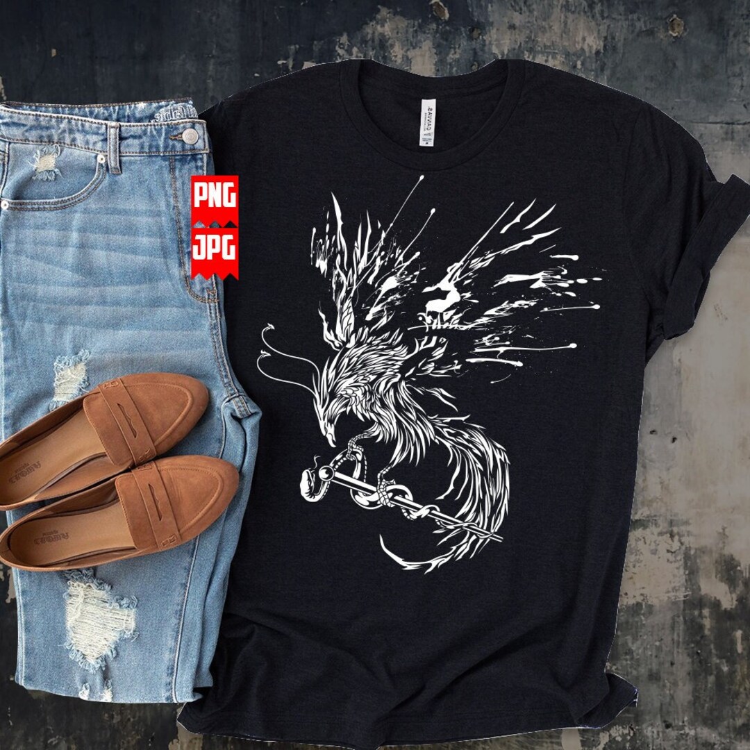 Caduceus Vs Phoenix Files for Sublimation & DTG | Myth Animal DTF ...