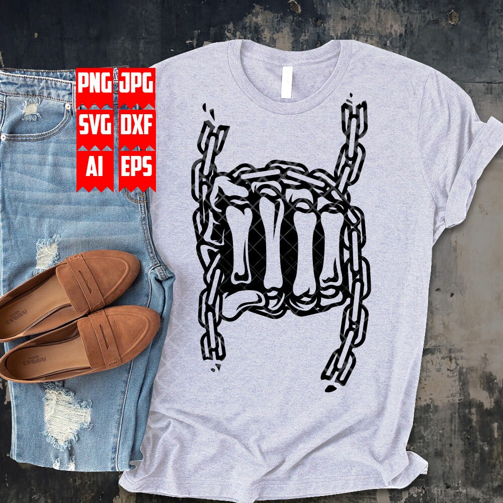 Fist Chain Svg Chain Hands Clipart Chained Palm Cut File - Etsy