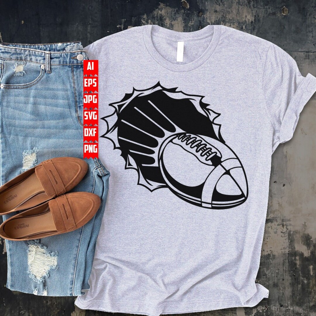 Football Tear off Svg | Football Png | American Football Svg | Football ...