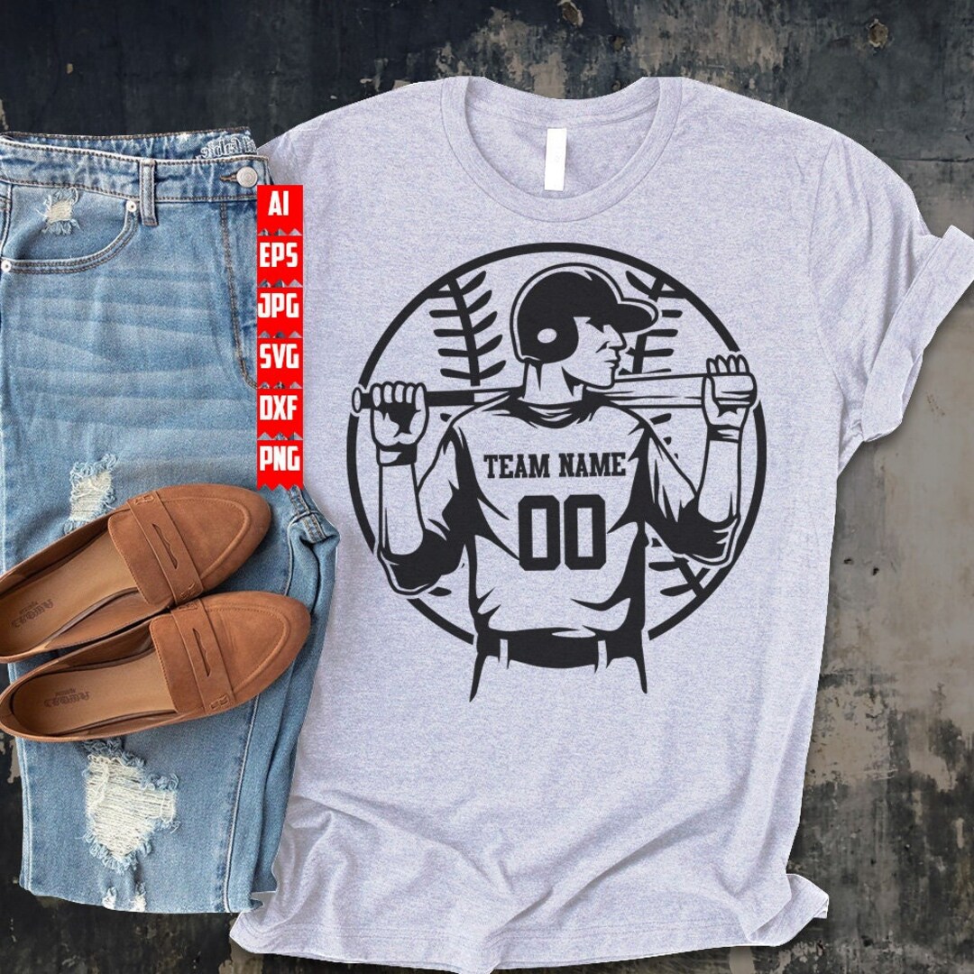 Custom Baseball Player Svg Files | Baseball Svg | Baseball Png ...
