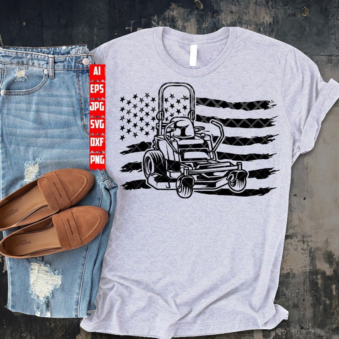 US Lawn Mower Svg | Gardener Dad Clipart | Garden Keeper Cutfile ...