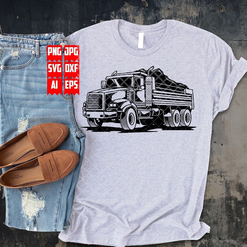 Dumptruck Svg Dump Truck Png Dumptruck Stencil Truck Svg - Etsy