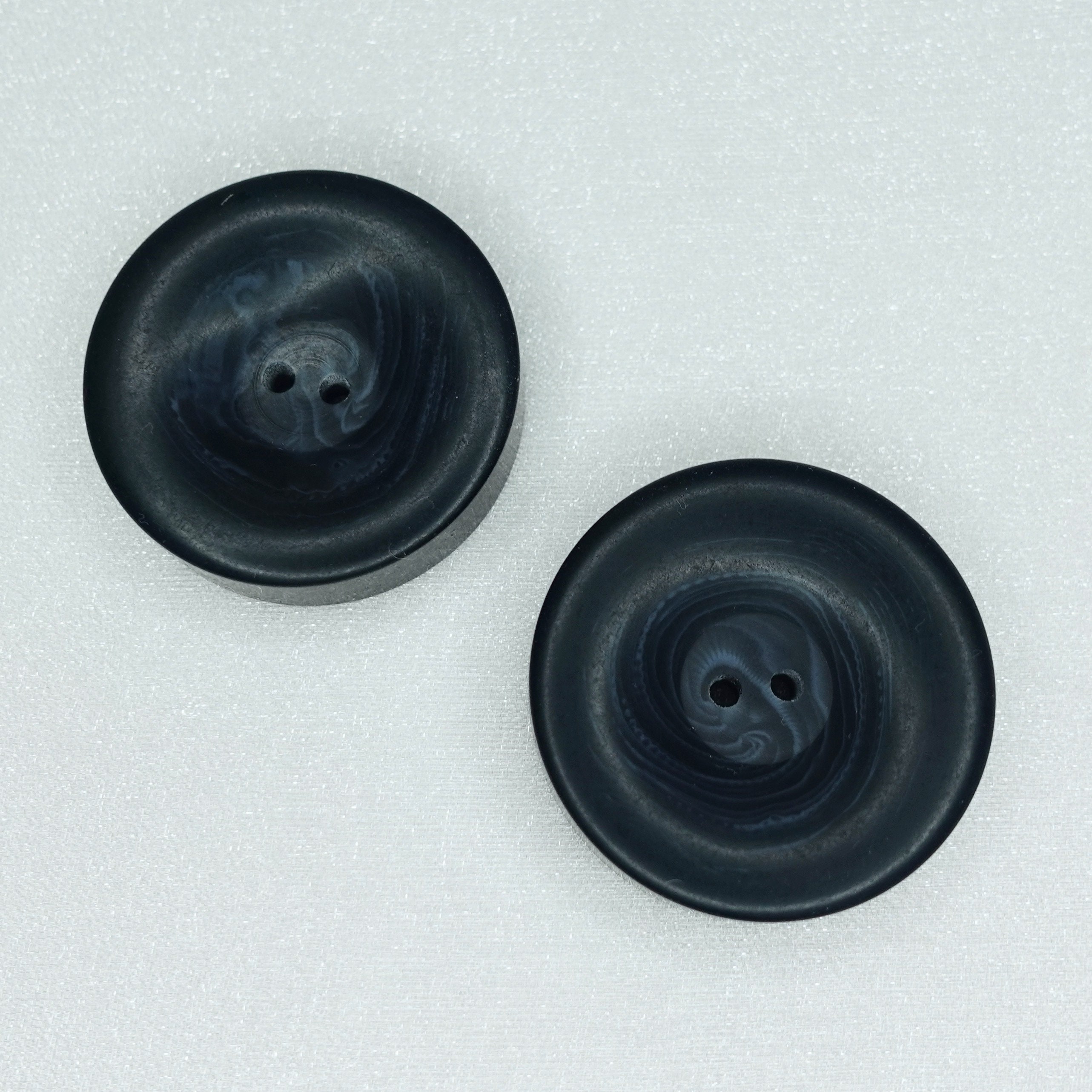 Black Buttons Large Black Buttons Vintage Buttons Large - Etsy