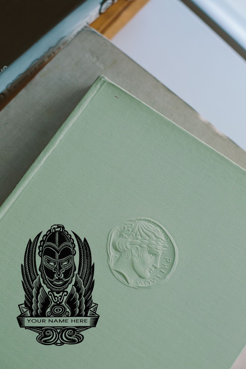 Ex Libris Stamp,custom Ex Libris, Rubber Stamp With Wooden Handle. - Etsy