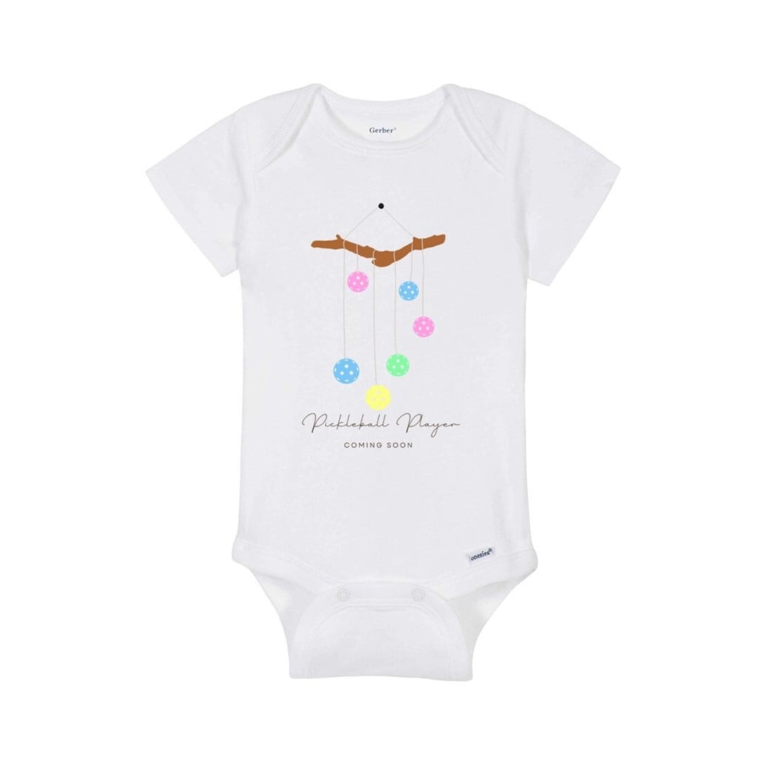 Pickleball Onesie, Pickleball Mom, Pickleball Dad, Pickleball Gift ...