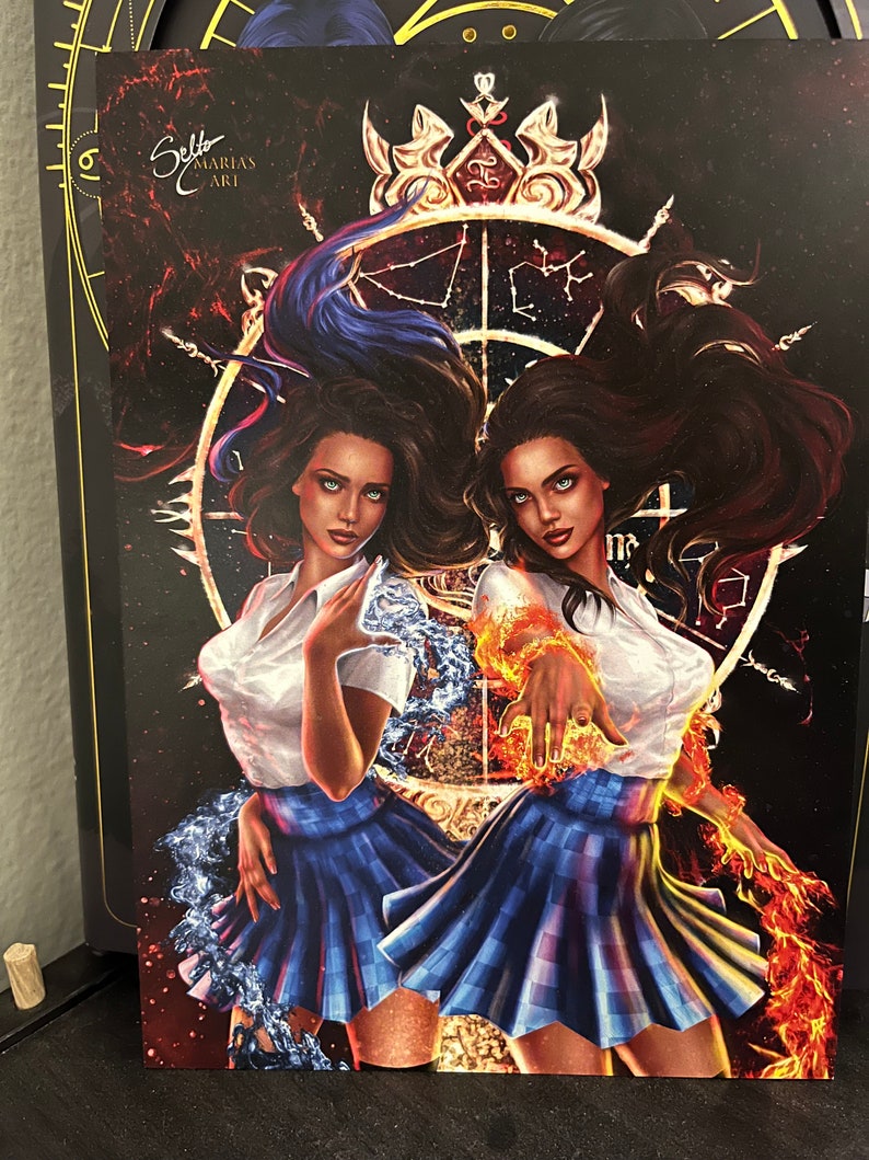 USA Zodiac Academy Print Pack - Etsy