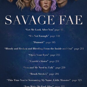 USA - Ruthless Boys of the Zodiac: Savage Fae Page Overlays - Etsy