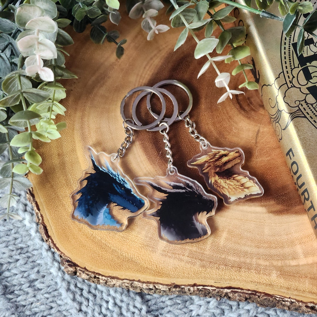 USA- Fourth Wing Keychains - Etsy