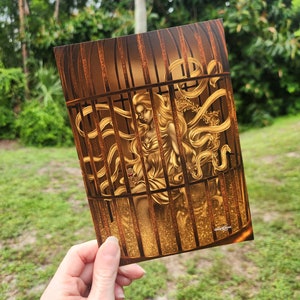 Glow Fanart Print Plated Prisoner Auren X Slade - Etsy