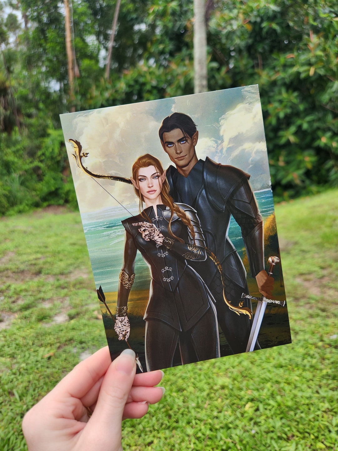 USA A Court of Thorns and Roses: High Lord and High Lady Art Print - Etsy