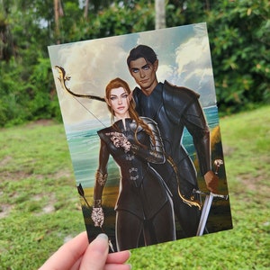 USA A Court of Thorns and Roses: High Lord and High Lady Art Print - Etsy