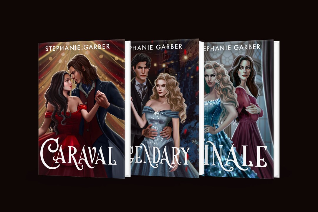 International- Caraval Dust Jacket Set - Etsy