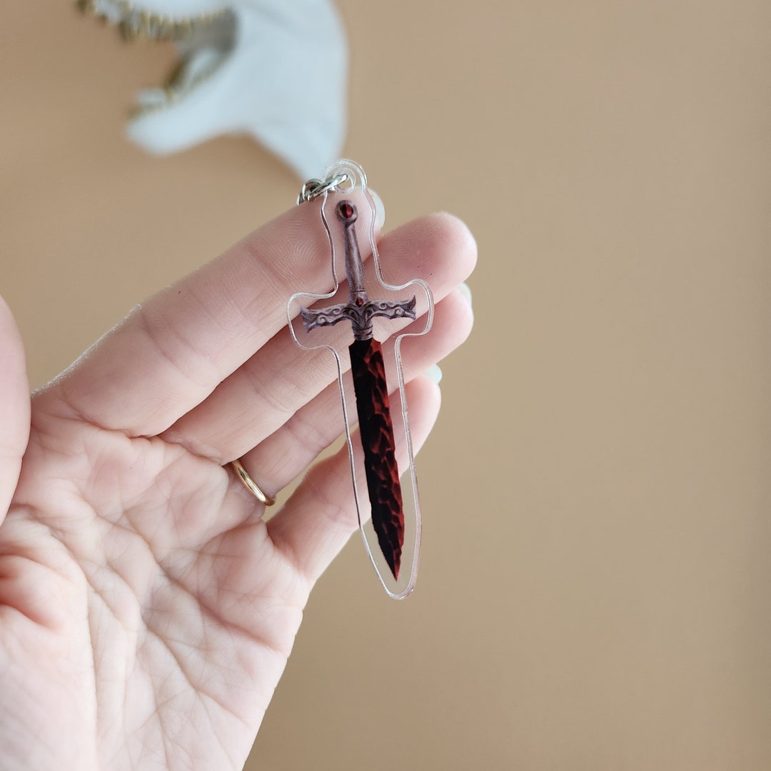 USA- Poppy's Dagger Keychain - Etsy