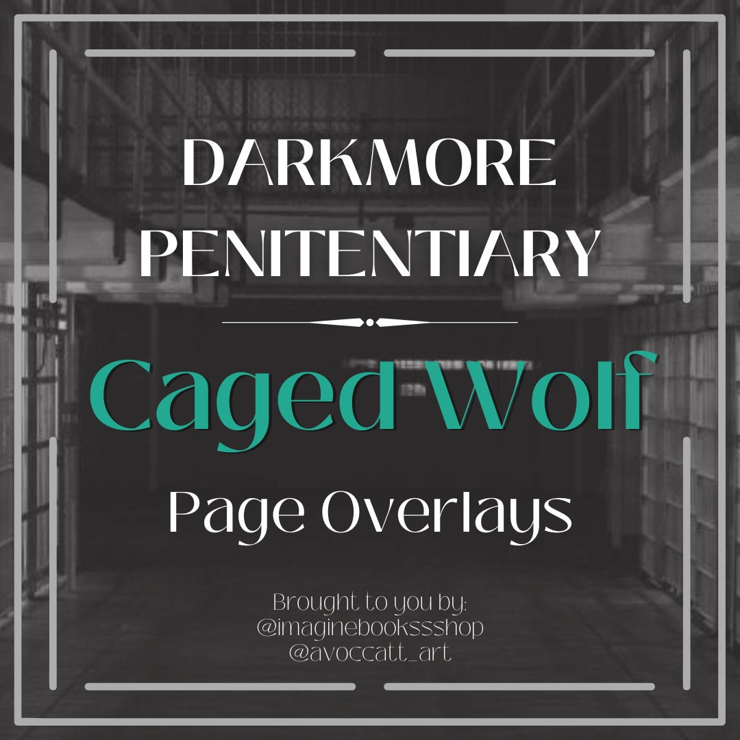 International- Caged Wolf Page Overlays: Darkmore Penitentiary - Etsy