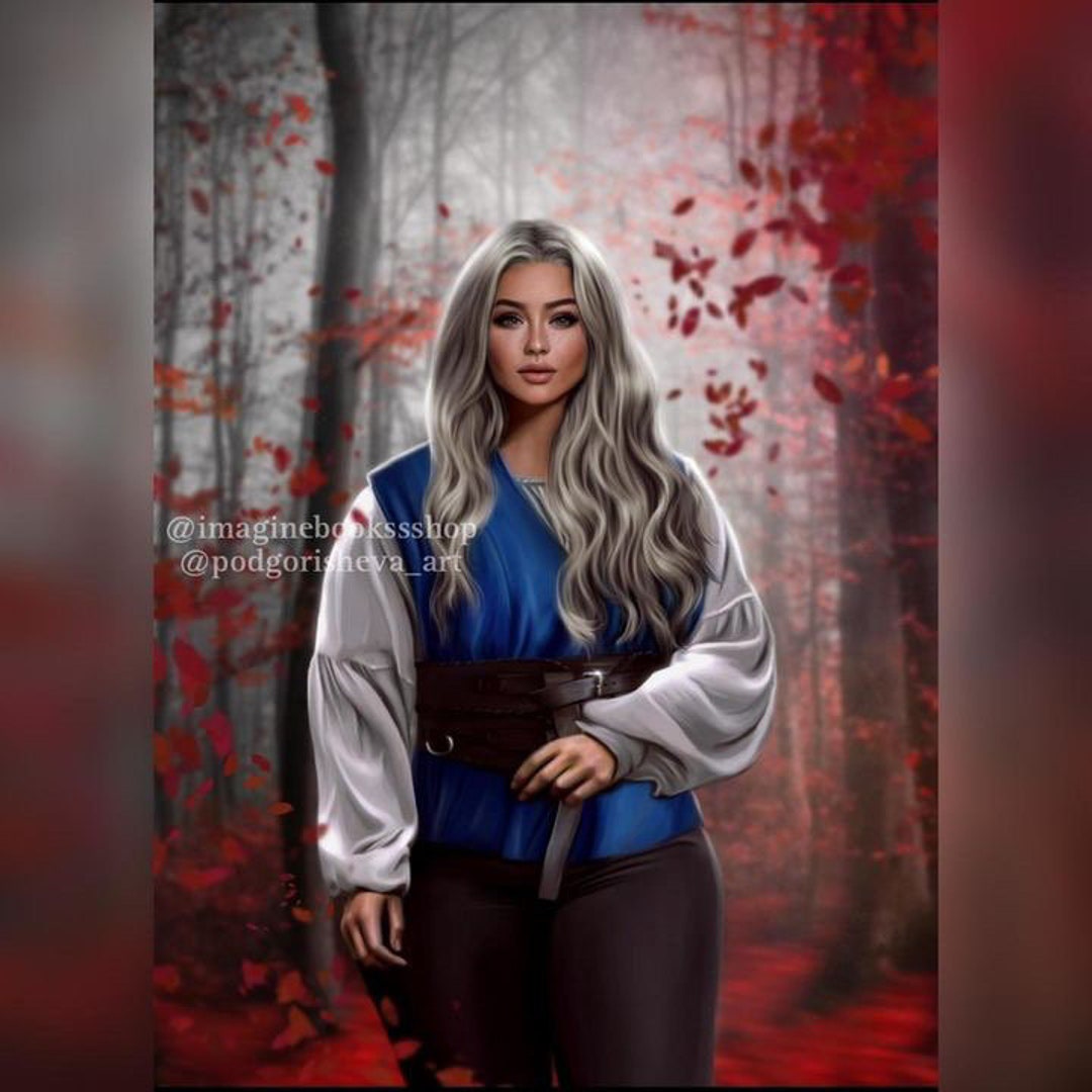 USA- Sera Portrait- A Shadow in the Ember - Etsy