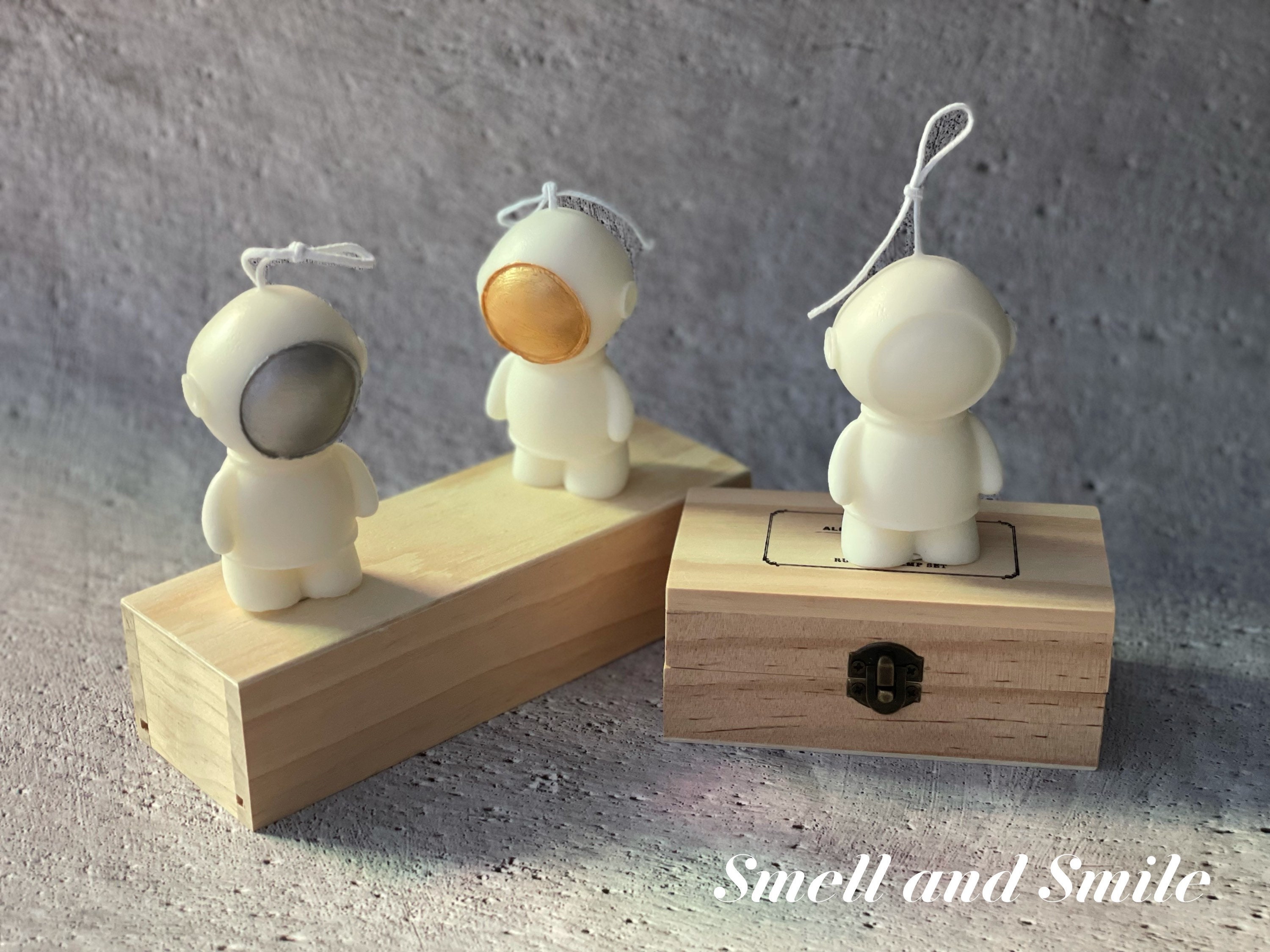 Spaceman Astronaut Scented Soy Wax Candle｜outer Space｜solar System ...