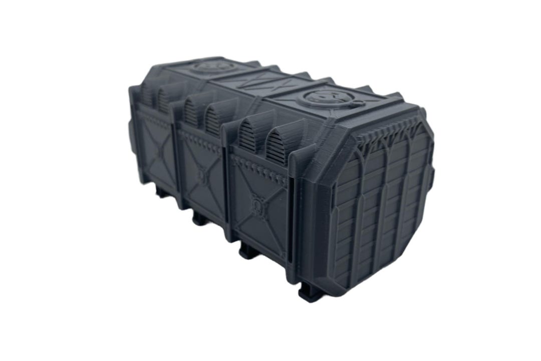 Grimdark Armored Containers – 28mm Terrain for Warhammer 40k | 1–10 ...